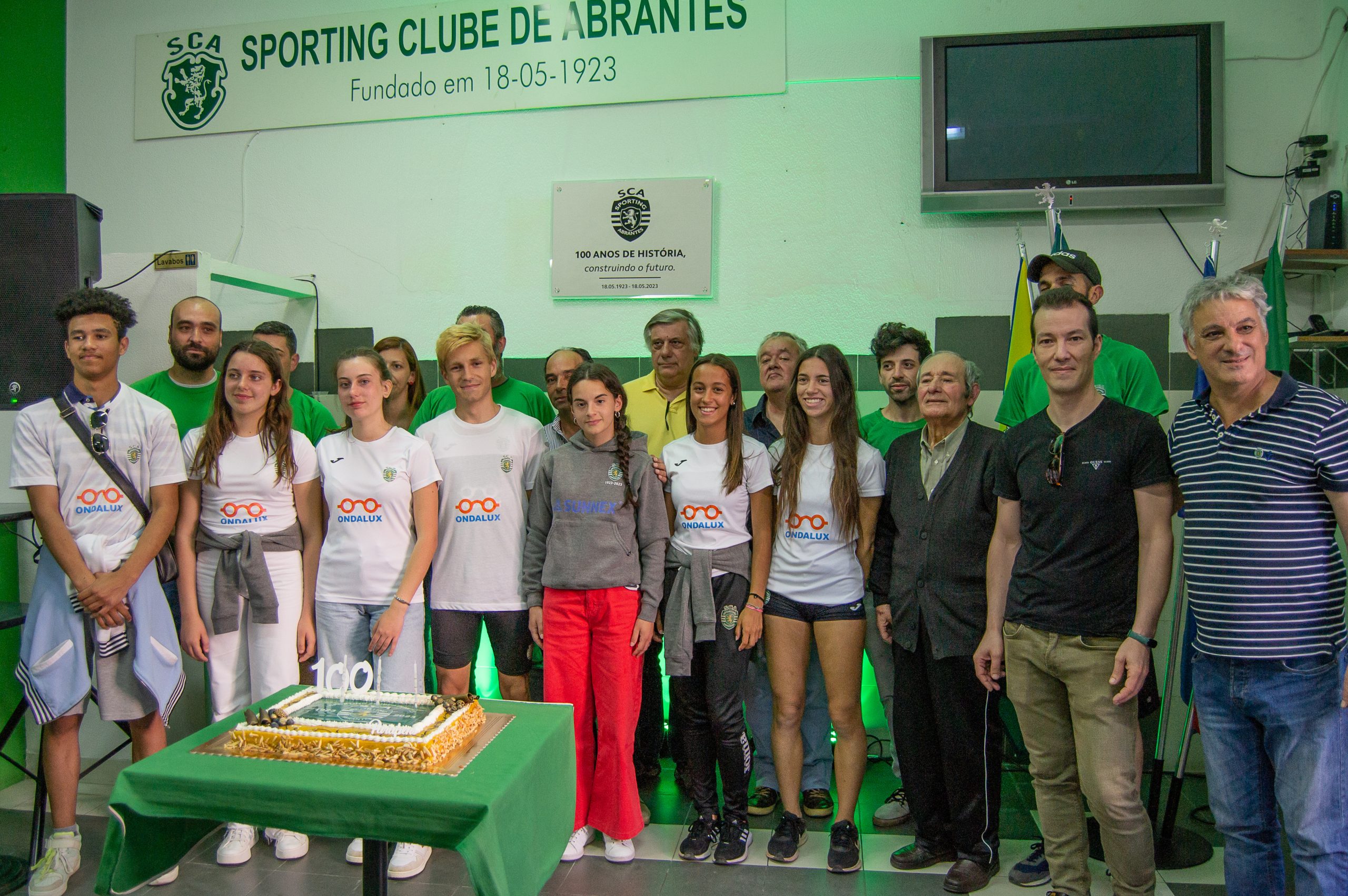 Sporting Clube de Abrantes celebrou 100 anos com casa cheia e um brinde ...